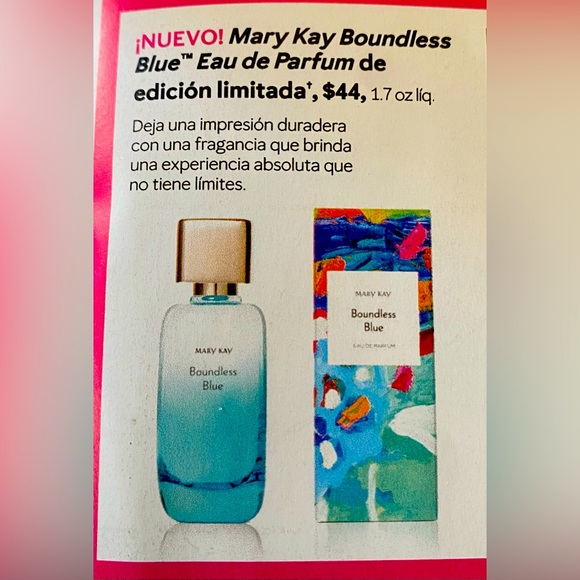 Mary Kay | Other | Mary Kay Boundless Blue Eau De Parfum De Edicion Limitada Limited Edition ...